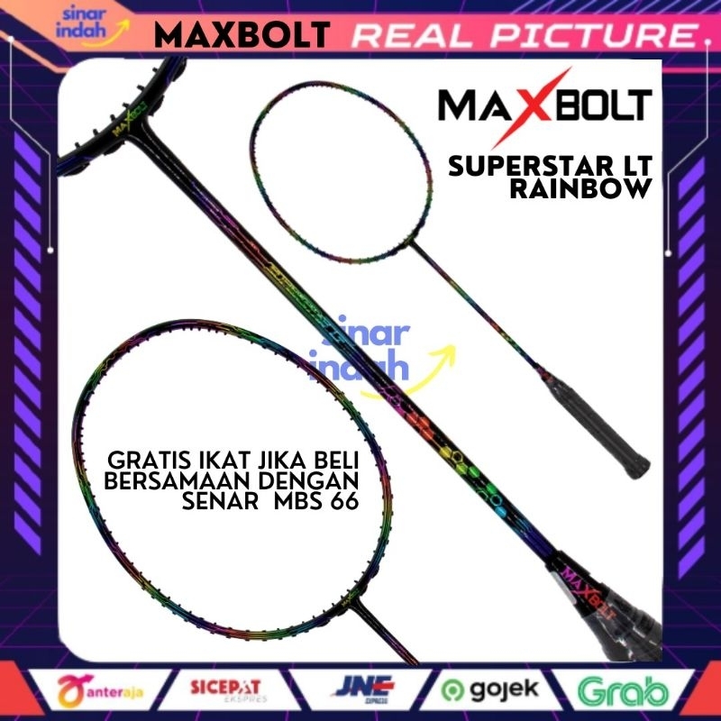 Jual Raket Badminton Maxbolt Superstar Super Star LT Original ...