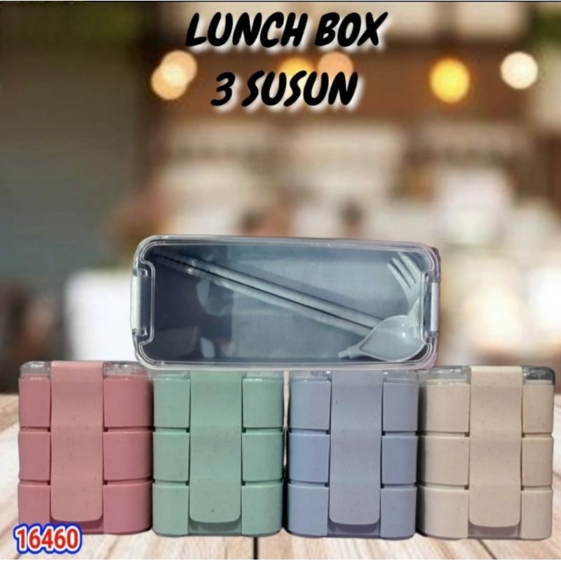 Jual LUNCH BOX TEMPAT MAKAN BEKAL LAUK NASI | Shopee Indonesia