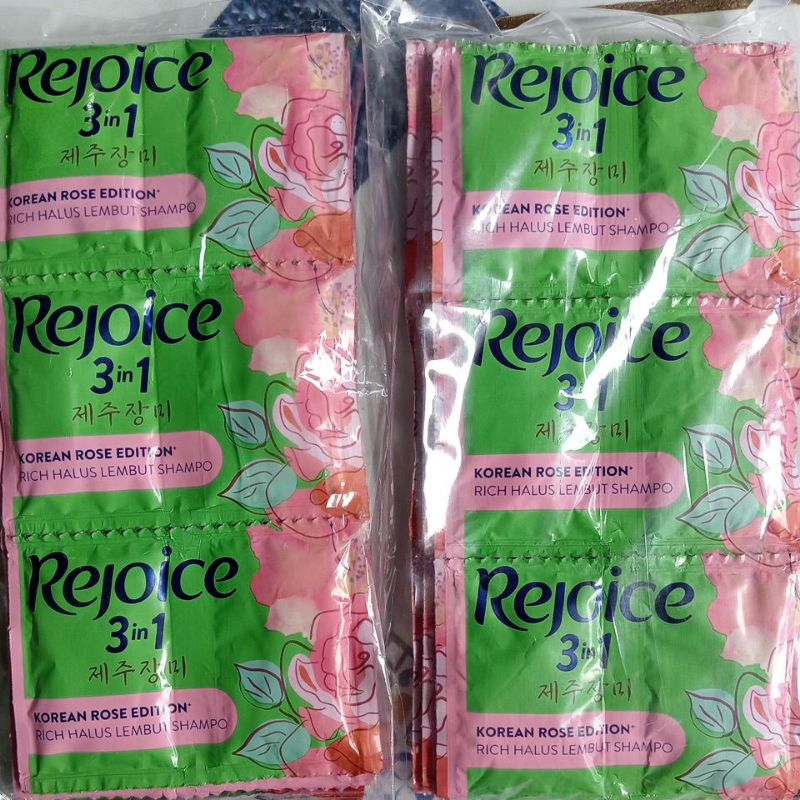 Jual Rejoice 3in1/Hijab shampo halus dan lembut (5ml x 24.pcs) | Shopee ...