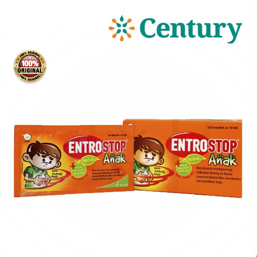 Jual Entrostop Herbal Anak 1 Sachet @10 ml / Obat Diare Anak / / sakit ...