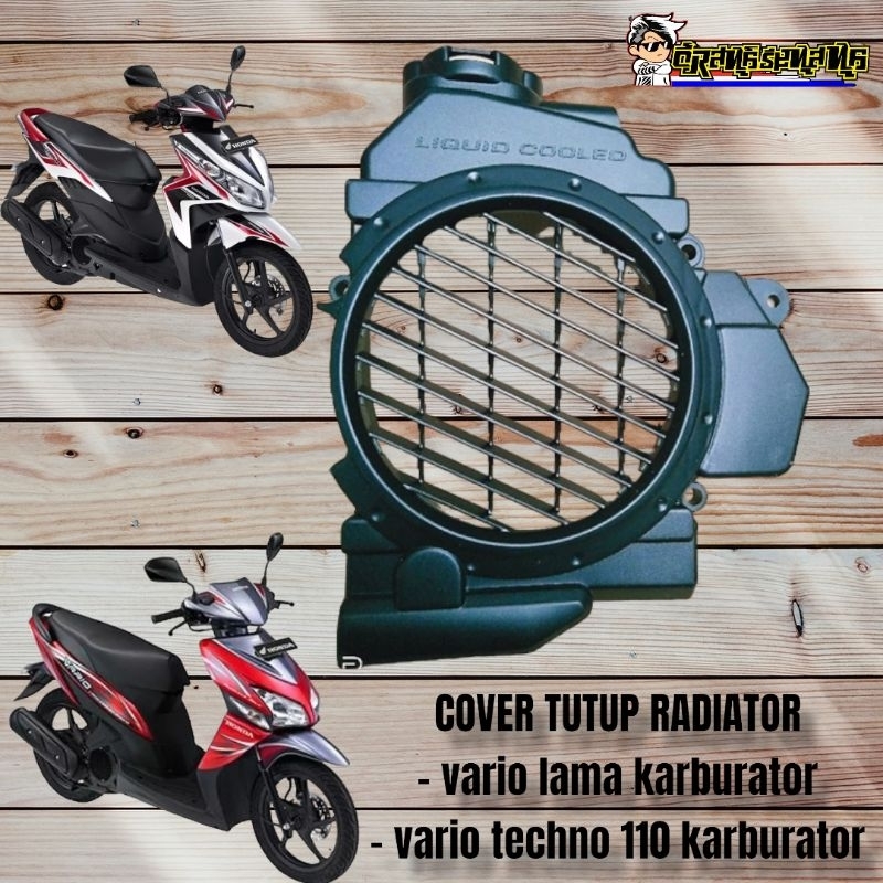 Jual cover tutup radiator pelindung radiator vario lama vario techno ...