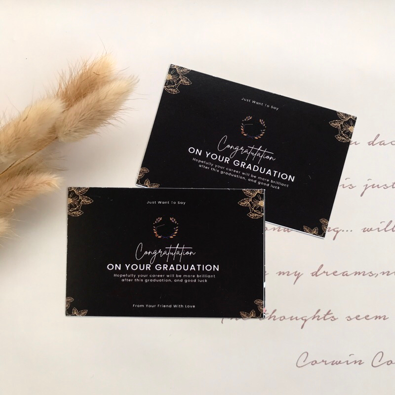 Jual Greeting Card Kosong | Kartu Ucapan Aesthetic | Kartu Ucapan ...