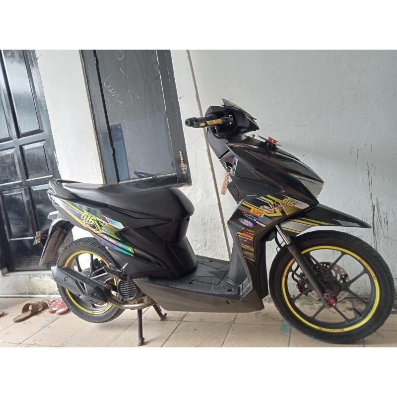 Jual Stiker Striping Variasi Beat Deluxe - Beat Street 2021 Hollogram ...
