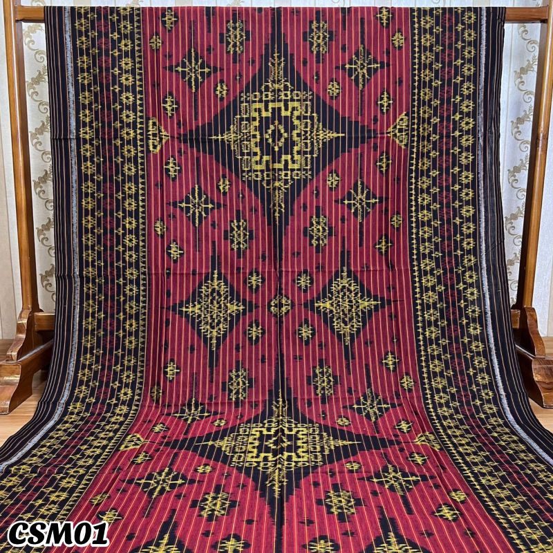 Jual Kain tenun endek bali motive lobeng | Shopee Indonesia