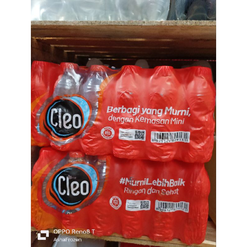 Jual Air minum Cleo 1 krat | Shopee Indonesia