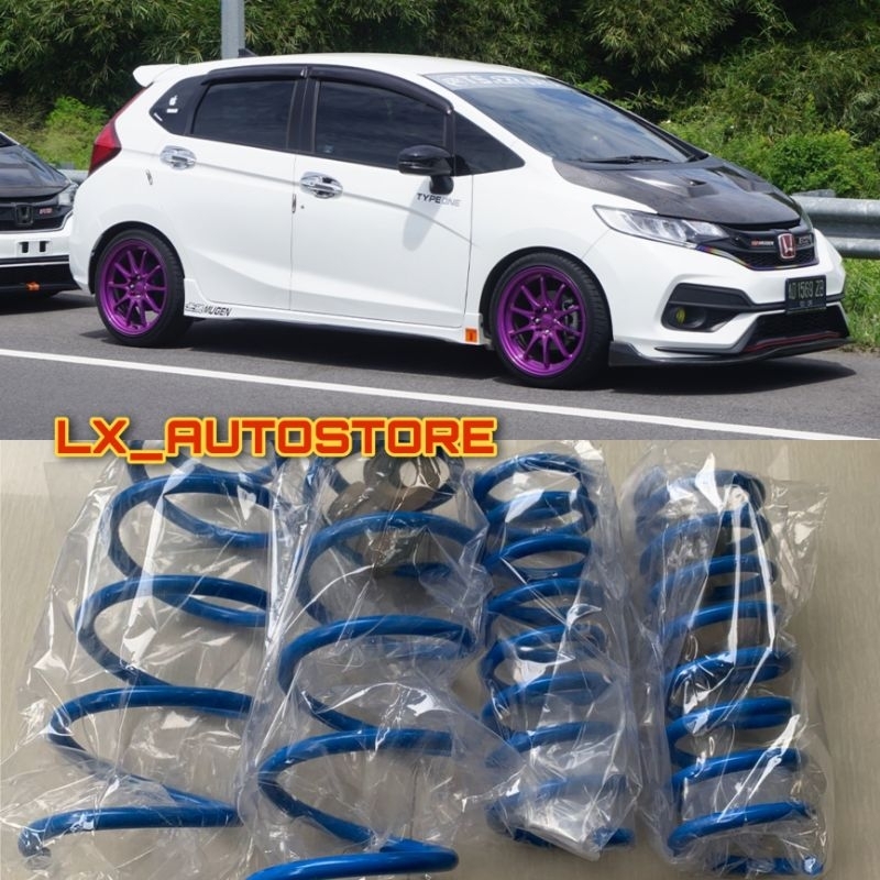 Jual PER CUSTOM JAZZ GK5 GE8 GD3 LOWERING KIT LX KIT V1 | Shopee Indonesia