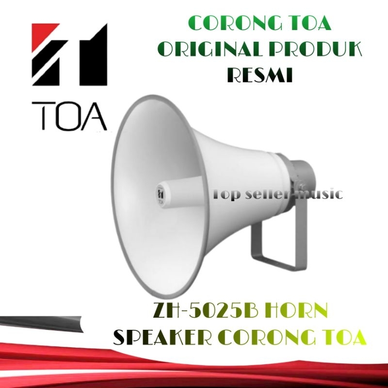 Jual HORN SPEAKER TOA CORONG MASJID/MUSHOLAH ZH-5025B ZH 5025 25WATT ...
