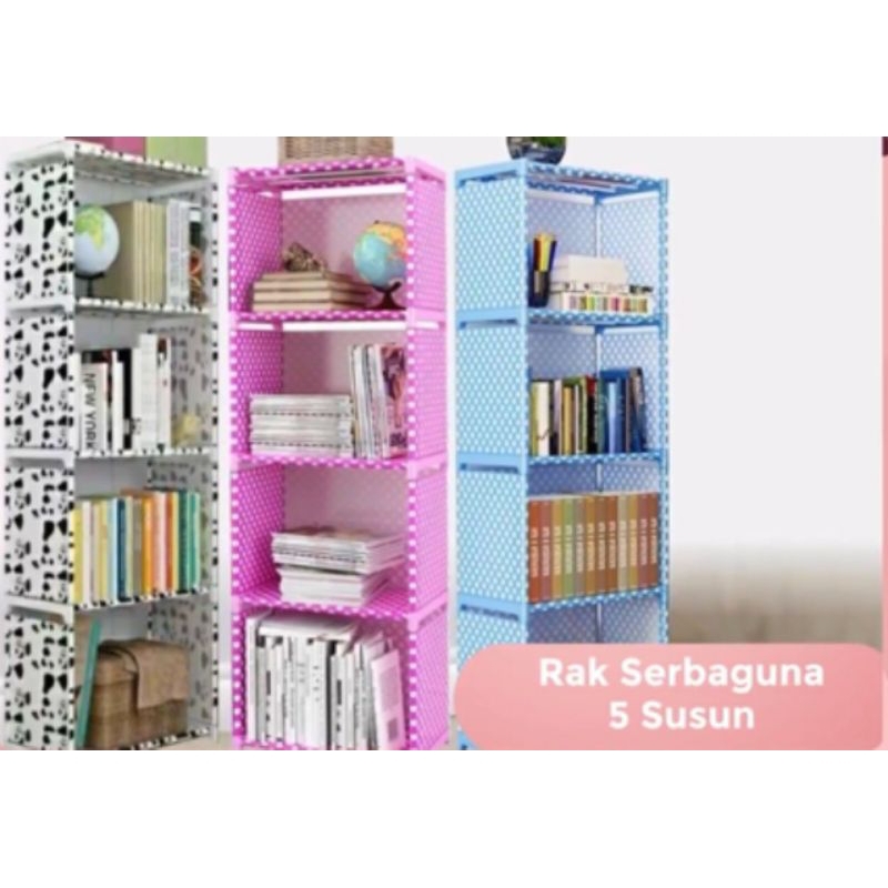Jual rak buku portable (warna random) | Shopee Indonesia