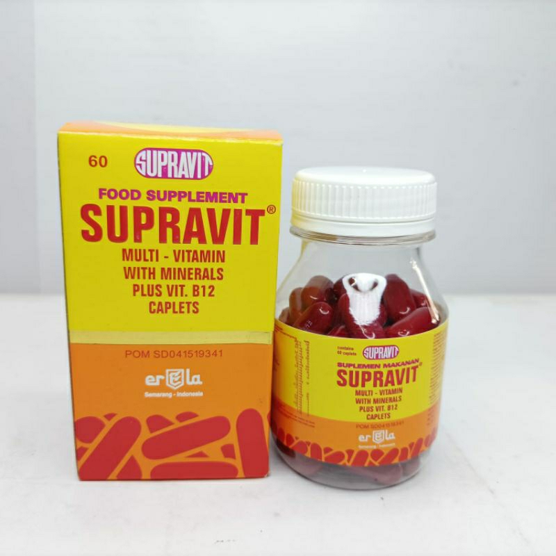 Jual Supravit 60's | Shopee Indonesia