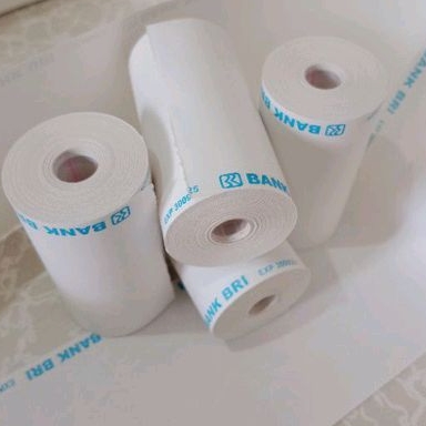 Jual KERTAS KASIR THERMAL LOGO BANK BRI UKURAN 58X30 CORELES | Shopee ...