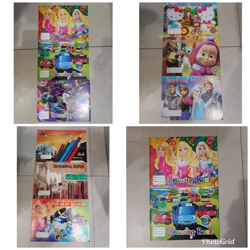 Jual Buku gambar A3 / buku gambar A4 / buku gambar B5 / buku gambar ...