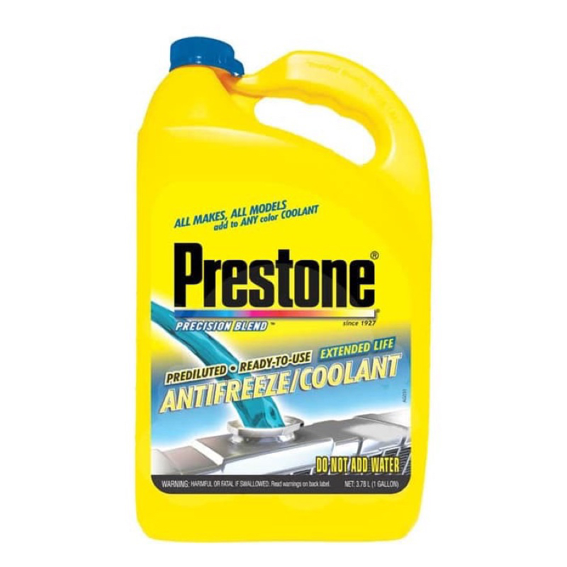 Jual Coolant Air Radiator PRESTONE Cairan Pendingin Radiator Warna Biru ...