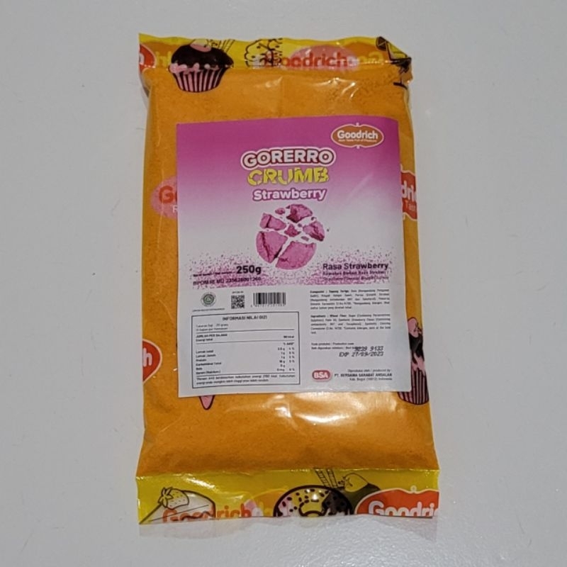 Jual GOODRICH GORERRO BISCUIT CRUMBS 250 GRAM - CRUMBLE ANEKA RASA ...