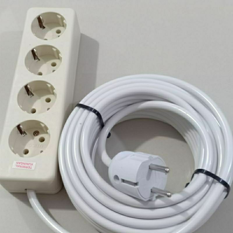 Jual STOP KONTAK KABEL OLOR STEKER BROCO TERMINAL UTICON panjang ...