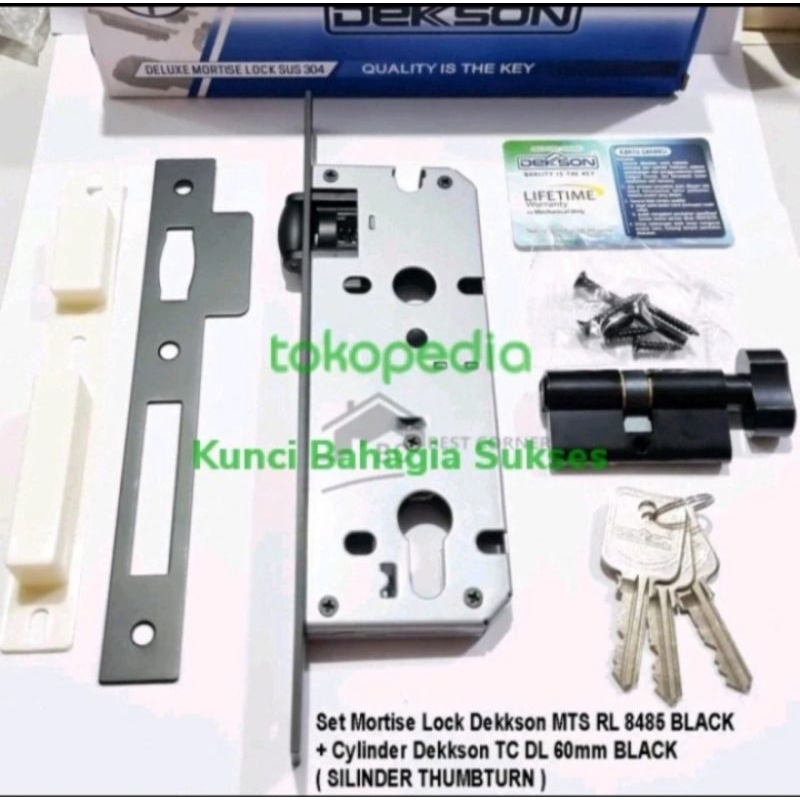 Jual BODY PELOR/ROLLER DEKKSON MTS RL DL 8485-40mm + THUMBTURN CYLINDER ...