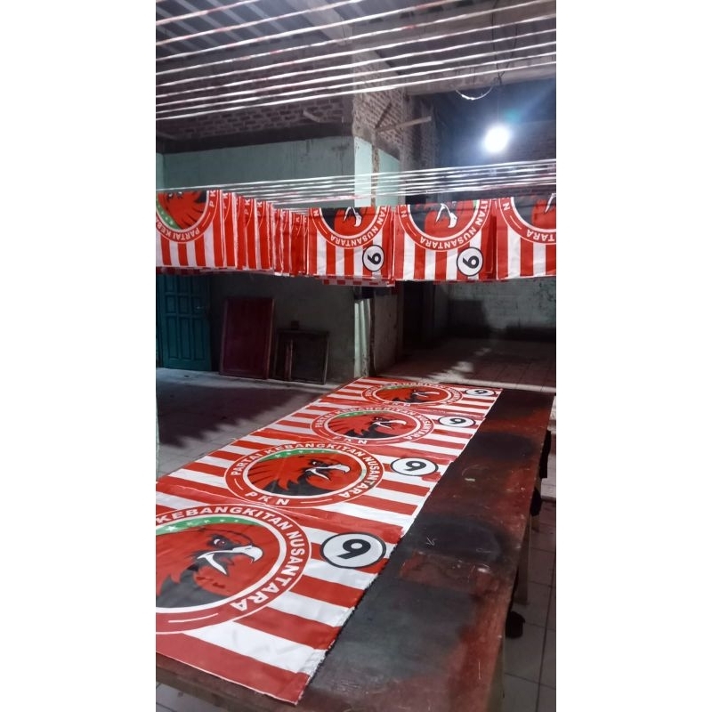 Jual BENDERA PARTAI PKN 60 x 90 ( 100lbr ) | Shopee Indonesia