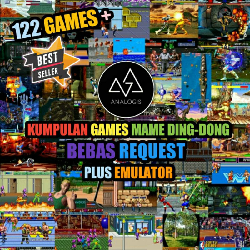 Jual Nostalgia Mame Dingdong 122 Games + Emulator Pc Dan Android | Shopee Indonesia