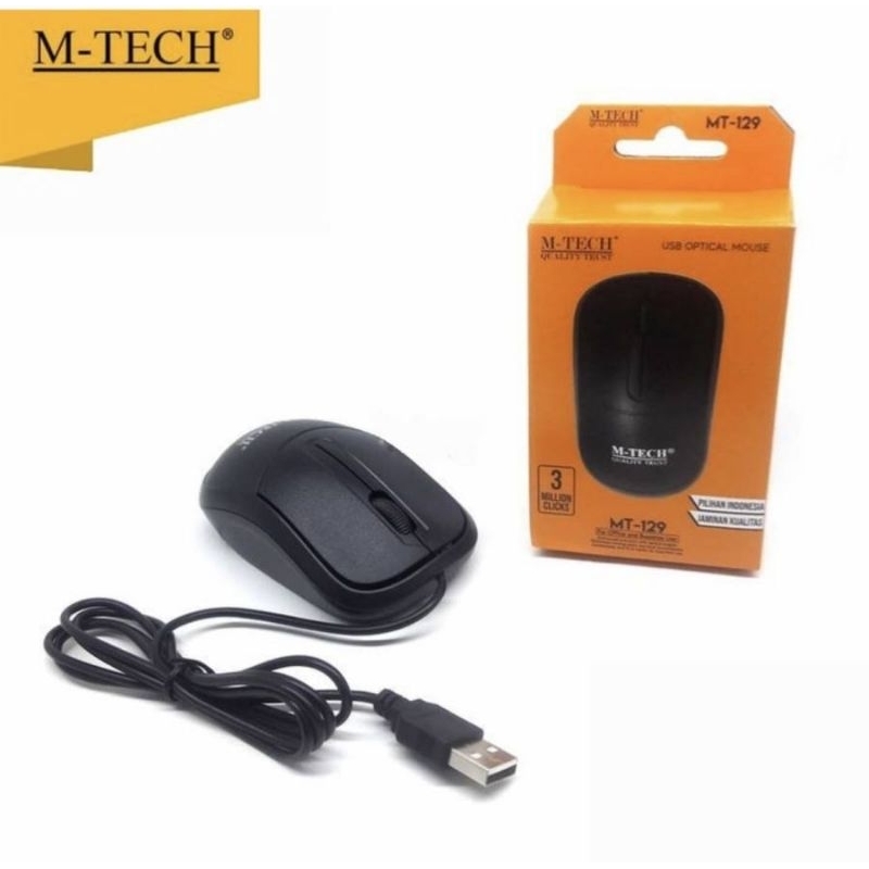 Jual M-Tech Original Mouse MT-129 Komputer PC Laptop Berkualitas ...