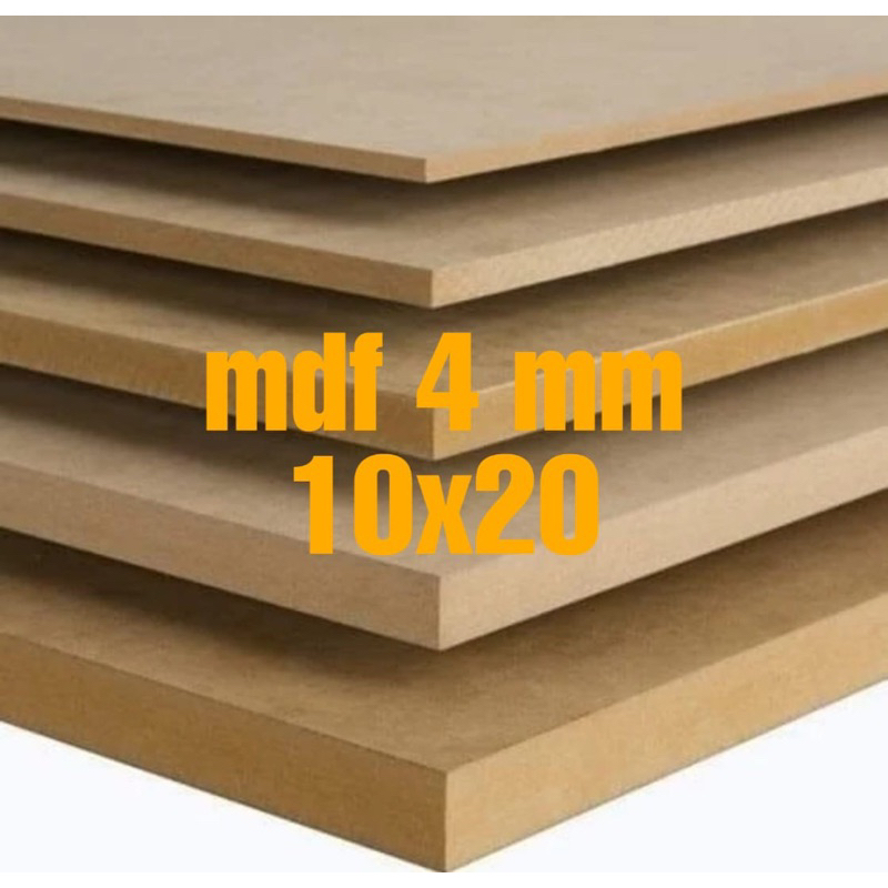 Jual mdf 4 mm ( 10x20 ) 4mm | Shopee Indonesia