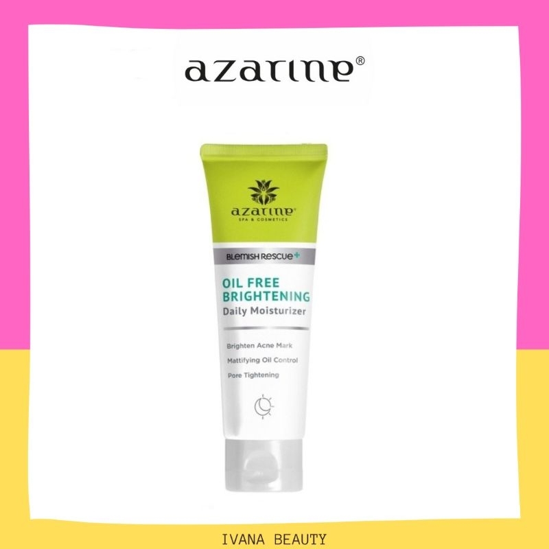 Jual Azarine Oil Free Brightening Daily Moisturizer 40g | Shopee Indonesia
