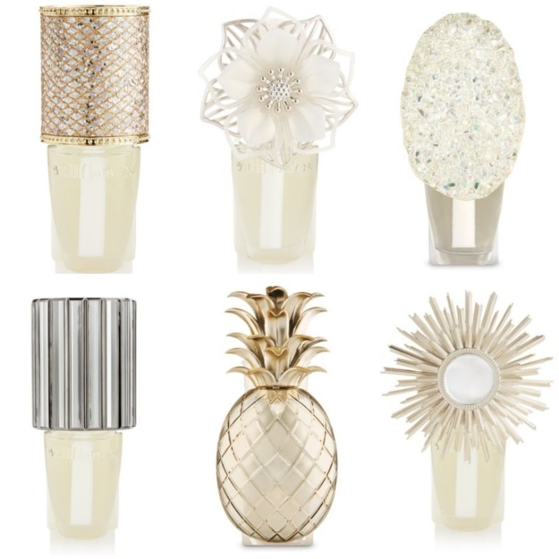 Jual BBW Wallflower Plug - Silver Mirror, Glitter Gold, Blossom, Stone ...