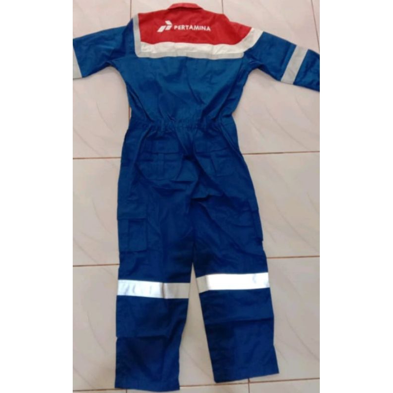 Jual Wearpack Nomex Pertamina Coverall anti api original | Shopee Indonesia