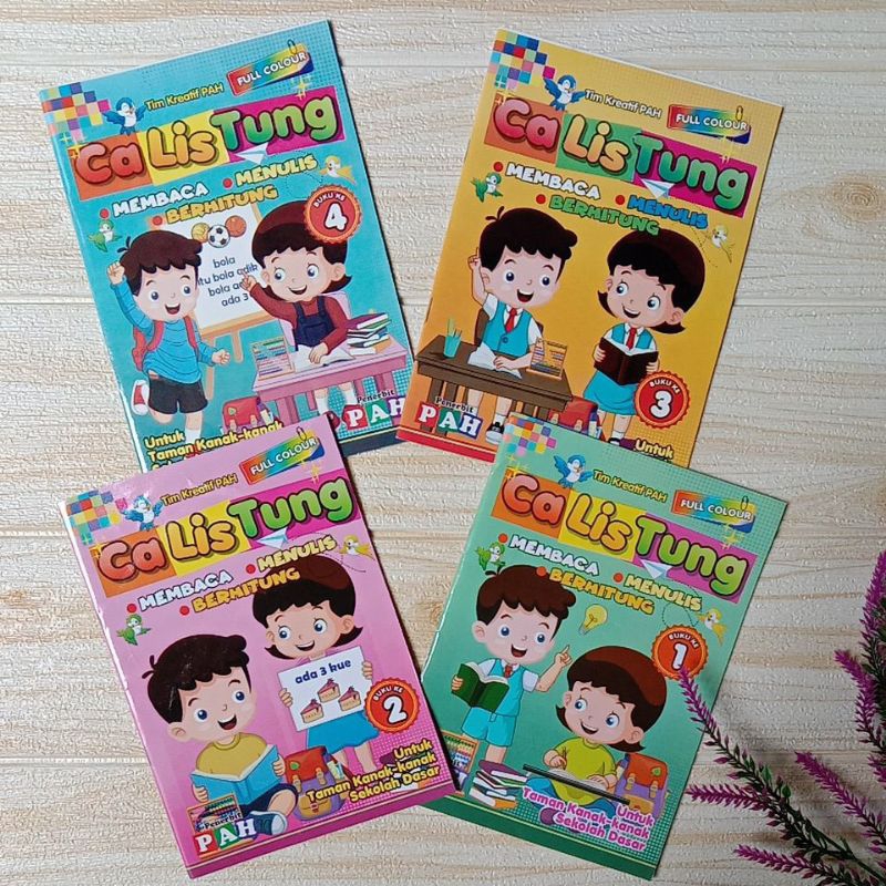 Jual Buku belajar calistung bergambar dan berwarna | Shopee Indonesia