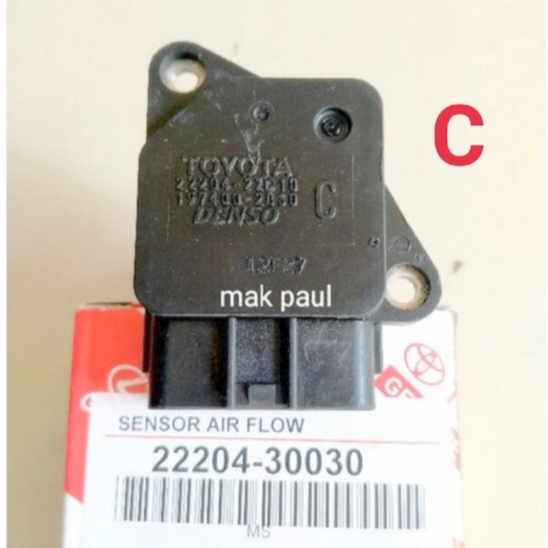 Jual sensor MAF C air flow INNOVA HILUX CAMRY YARIS VIOS ALTIS ORIGINAL | Shopee Indonesia