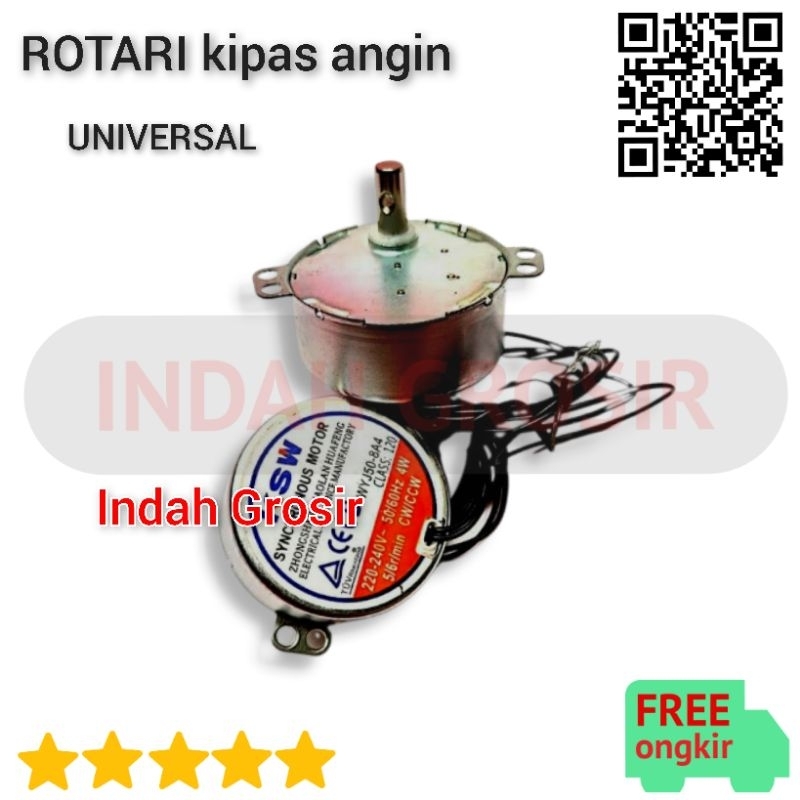 Jual SYNCHRONOUS / ROTARI kipas angin multi 5/6 RPM | Shopee Indonesia