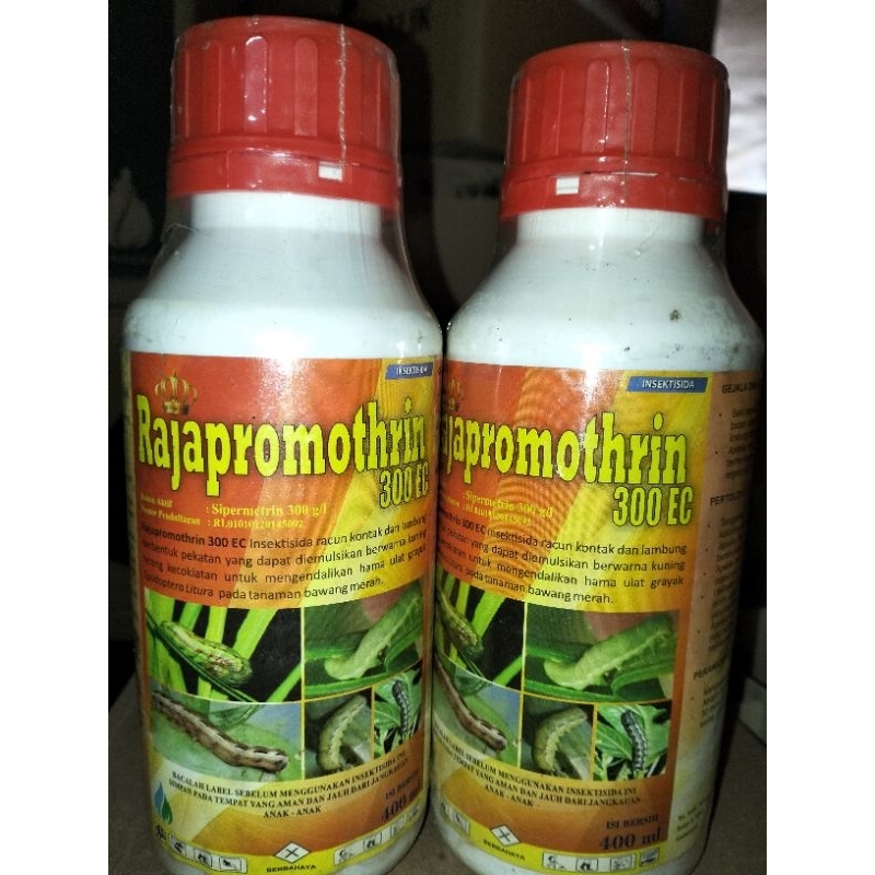 Jual rajapromotrin 300ec racun kumbang dan ulat dosis tinggi 400ml ...