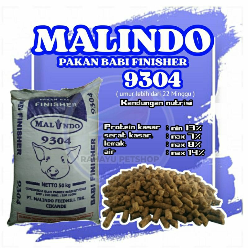 Jual PUR BABI MALINDO 9304 1 KG | Shopee Indonesia