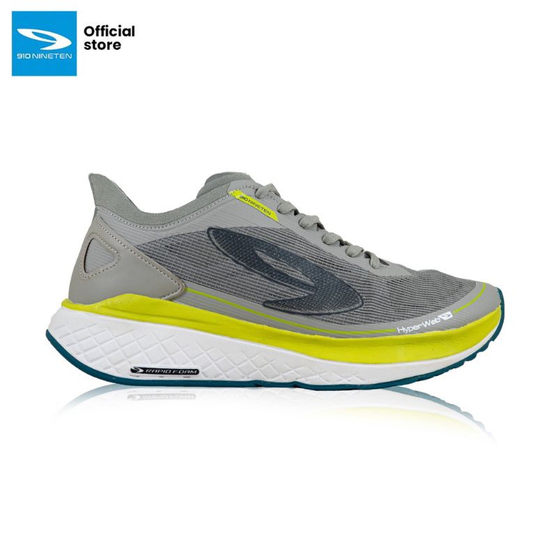 Jual Sepatu Running 910 Nineten Kenzo Run Original (Abu-Abu/Kuning ...