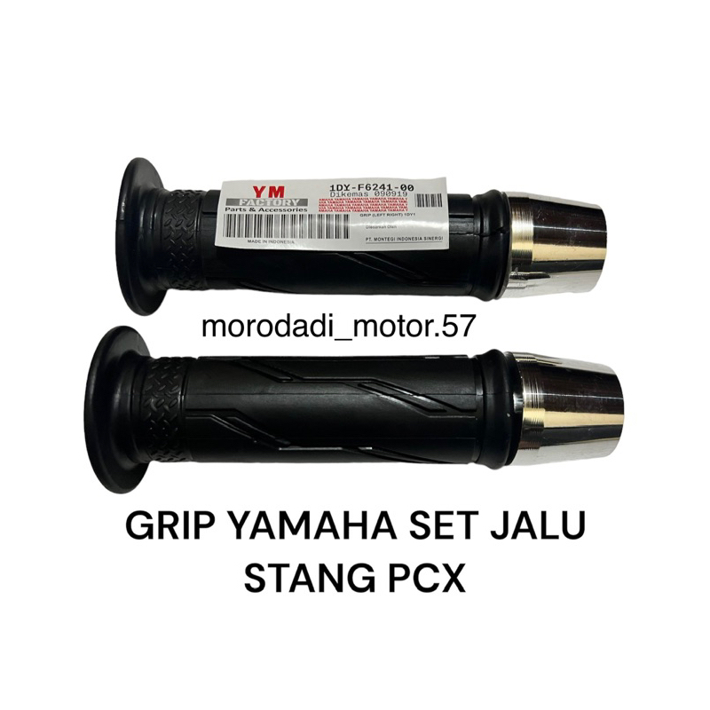 Jual handgrip Yamaha set jalu stang pcx jumbo hanfat hanpat Yamaha ...