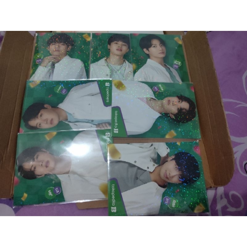 Jual WTS POSTCARD BTS x Tokopedia (Toko Ijo) | Shopee Indonesia