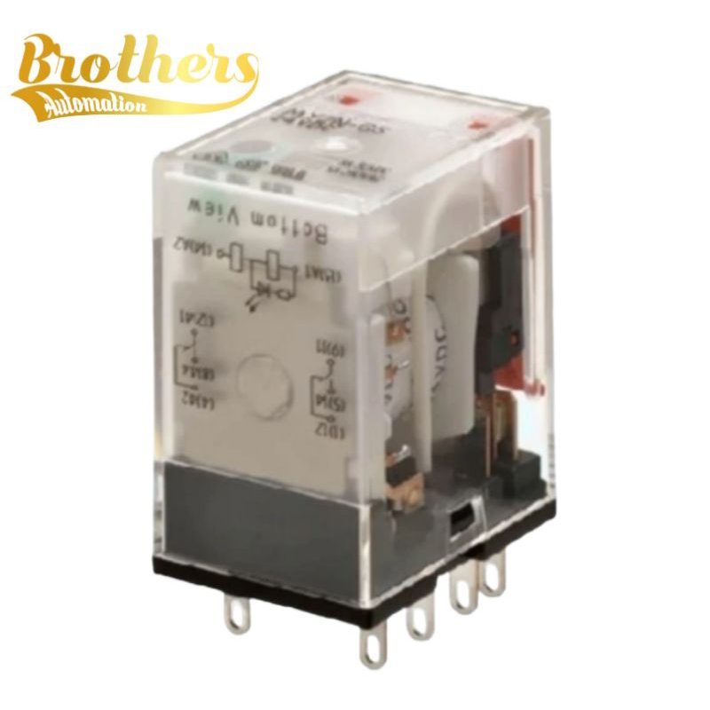 Jual Relay MY2N-GS DC24 Omron BY OMZ | Shopee Indonesia