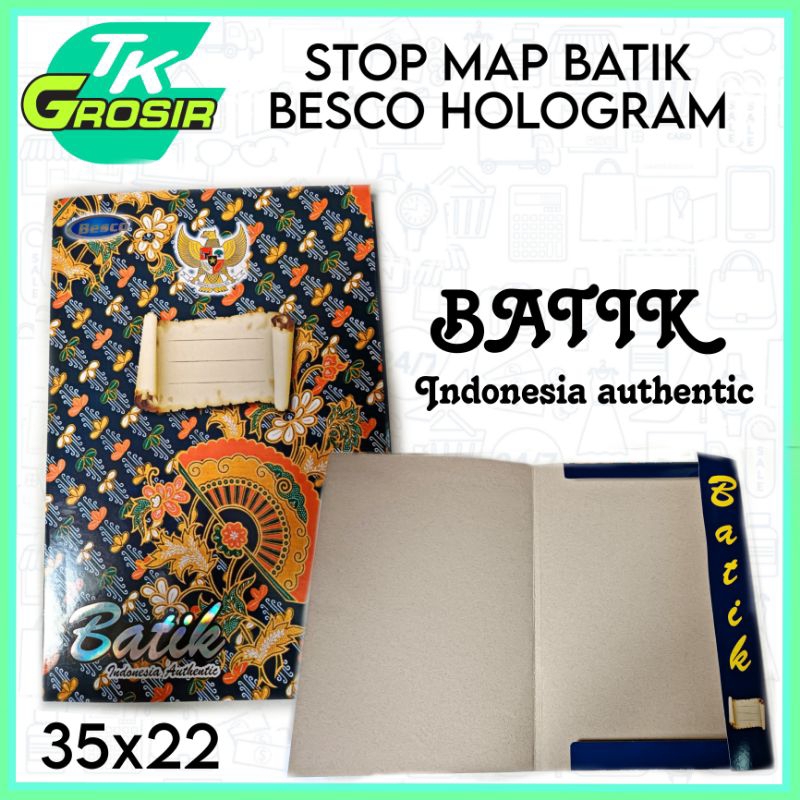 Jual Stop Map Batik Besco Hologram/Stop Map Batik /Map Batik Garuda ...