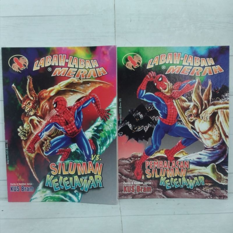 Jual Komik Labah Labah Merah - Siluman Kelelawar Dan Pembalasan Siluman ...