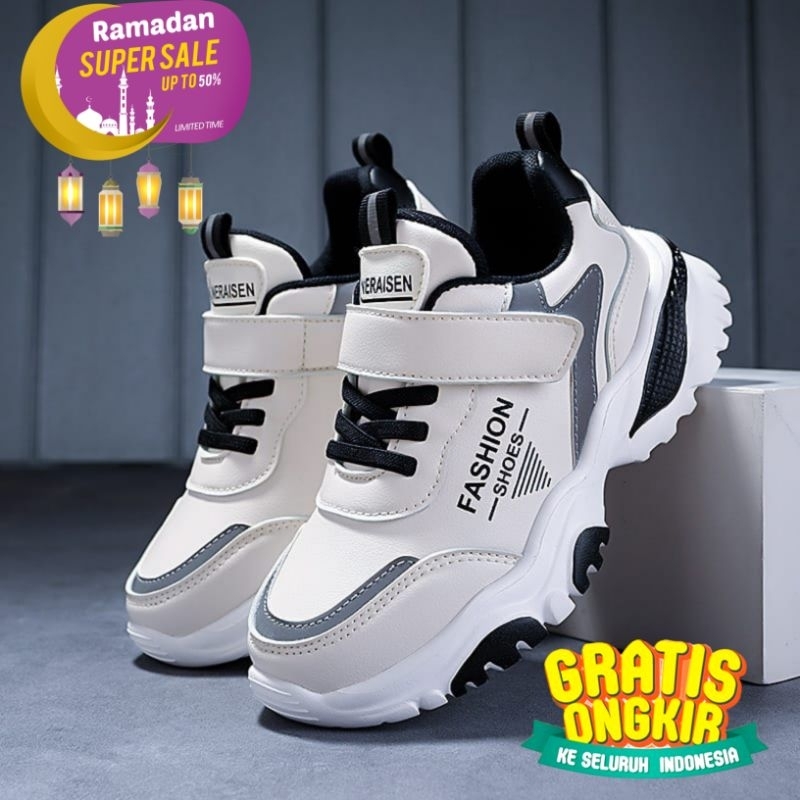 Jual sepatu anak sekolah tk ad perempuan laki laki usia 3 4 5 6 7 8 9 ...