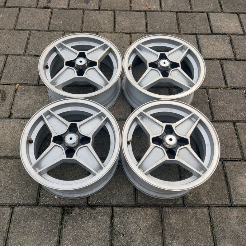 Jual Velg Original Enkei F Spoke Ring 14. Made in Japan. Pcd 4x100 ...