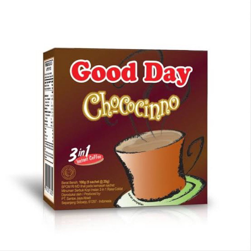 Jual Good Day 3 In 1 (1 Box/5 sachet) (4 Varian Rasa) | Shopee Indonesia