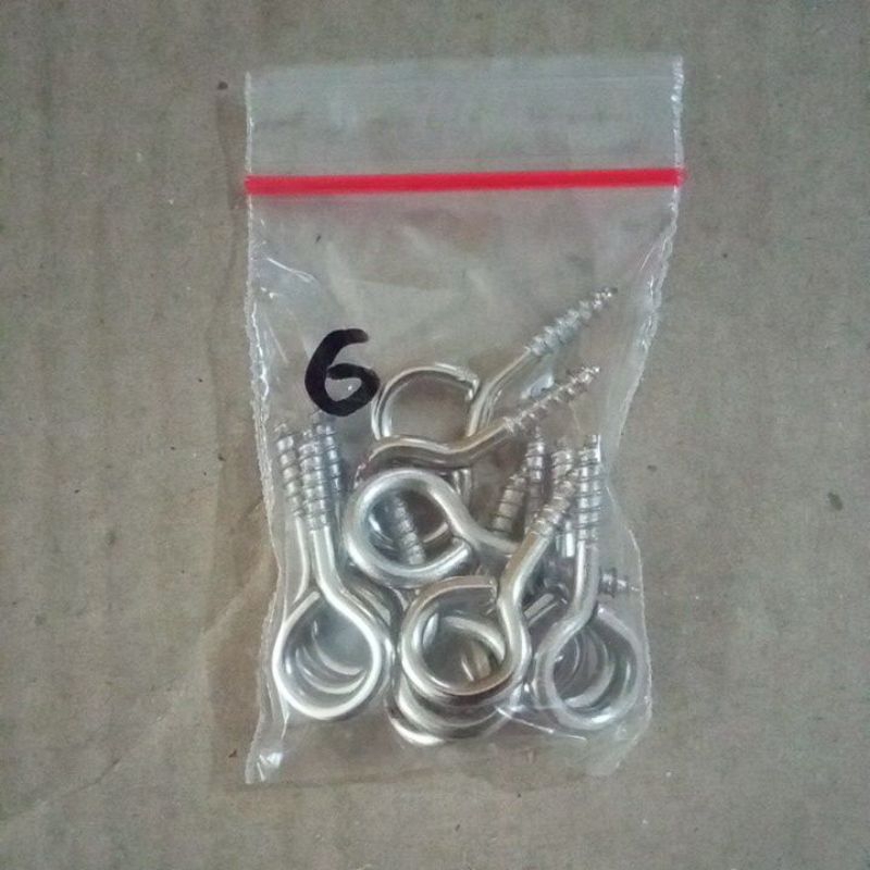 Jual 12 Pcs Sekrup Mata Tutup 2 4 6 8 10 12 / Sekrup Hak Tutup / Sekrup ...