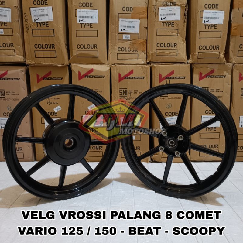 Jual Velg VRossi Palang 8 Venom Comet Vario 125 Vario 150 Beat Scoopy ...