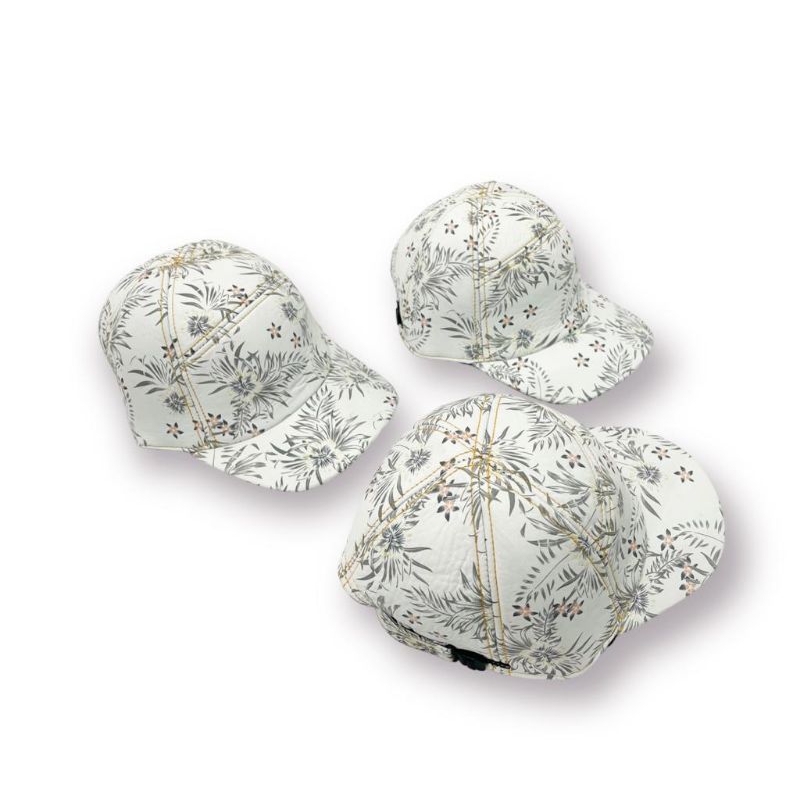 Jual topi kulit ecoprint asli kulit sapi | Shopee Indonesia