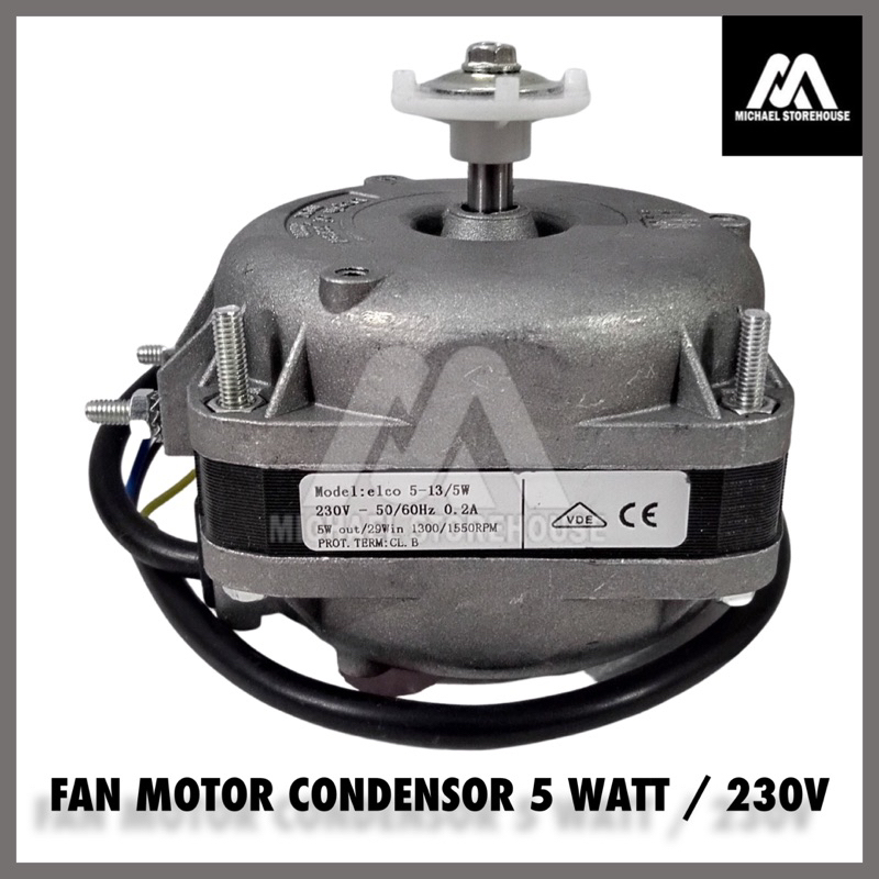 Jual FAN MOTOR KULKAS CONDENSOR 5 WATT,10 WATT,16 WATT,18 WATT / MOTOR ...