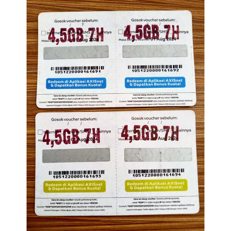 Jual aigo 4,5 (7gb/ 7 hari) | Shopee Indonesia