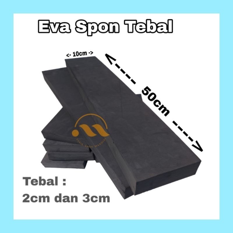 Jual Busa Ati Tebal 20mm dan 30mm / Eva Spon Tebal 10cmx50cm / Eva Foam ...