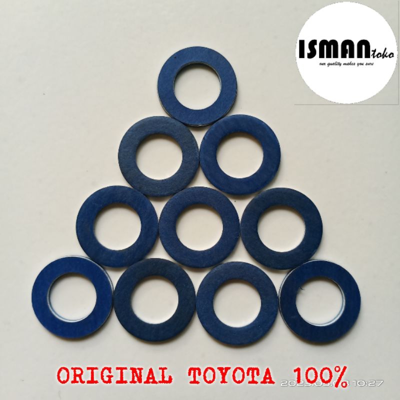 Jual Gasket tap oli mesin / ring baut original toyota | Shopee Indonesia