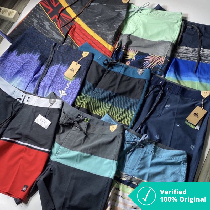 Jual BOARDSHORT QUIKSILVER SIZE 32 ORIGINAL ( CELANA SURFING QUIKSILVER DAN BILLABONG ORIGINAL ...