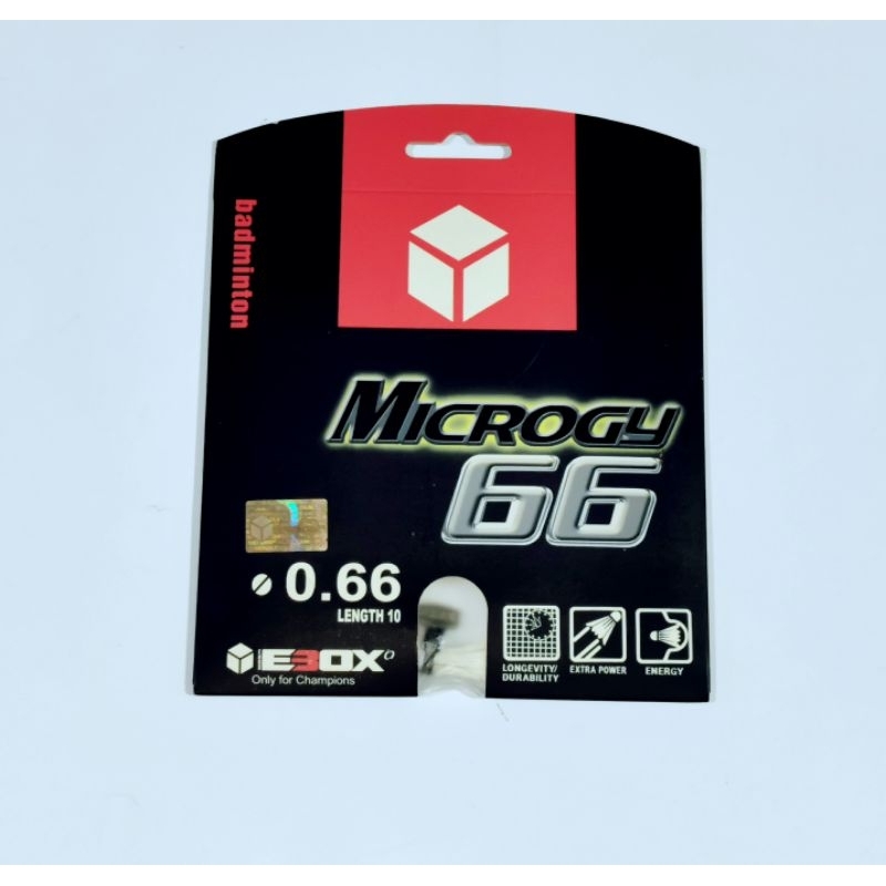 Jual SENAR BULUTANGKIS EBOX MICROGY 66 | Shopee Indonesia