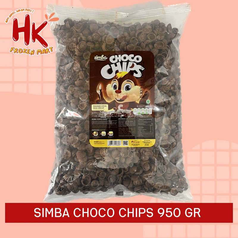 Jual Simba Choco Chips 950gr | snack jajanan cereal cokelat chocochips ...